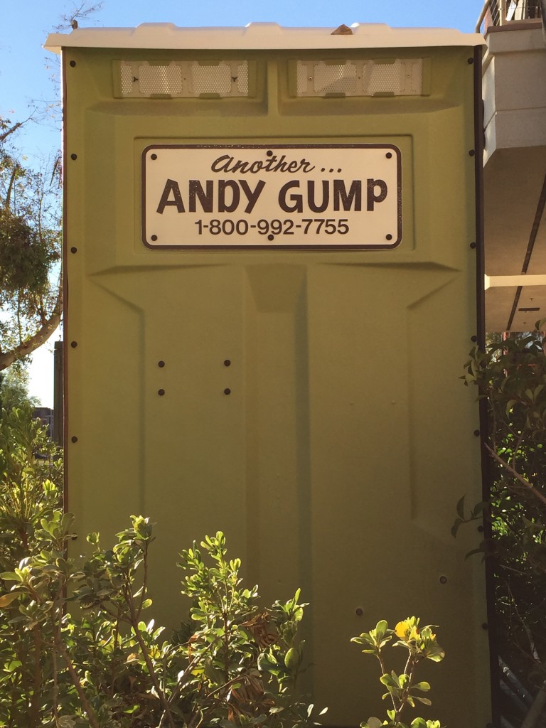 Portable Restrooms & Sinks - Andy Gump