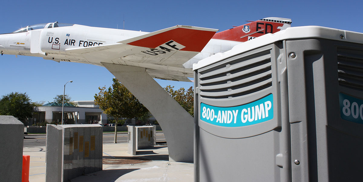 Special Event Deluxe Portable Restroom - Andy Gump